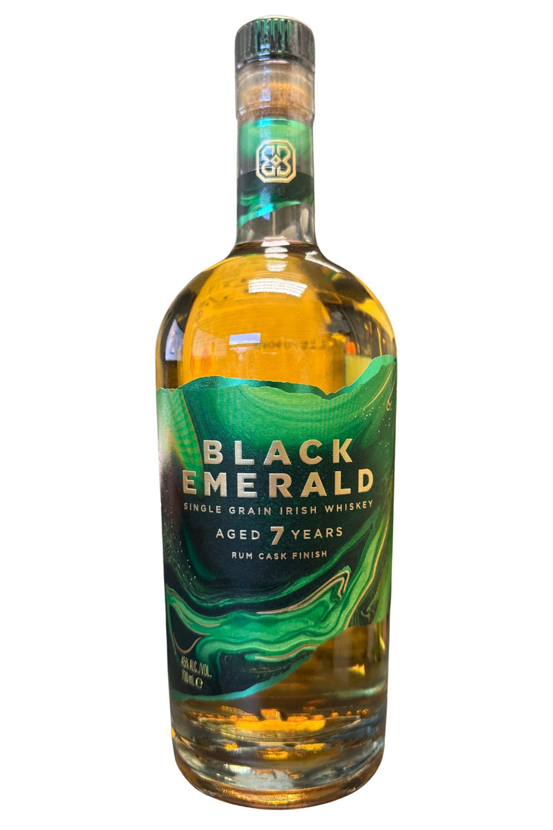 Black Emerald 7 Year Old Single Grain Rum Cask Finish – James J. Fox, Dublin