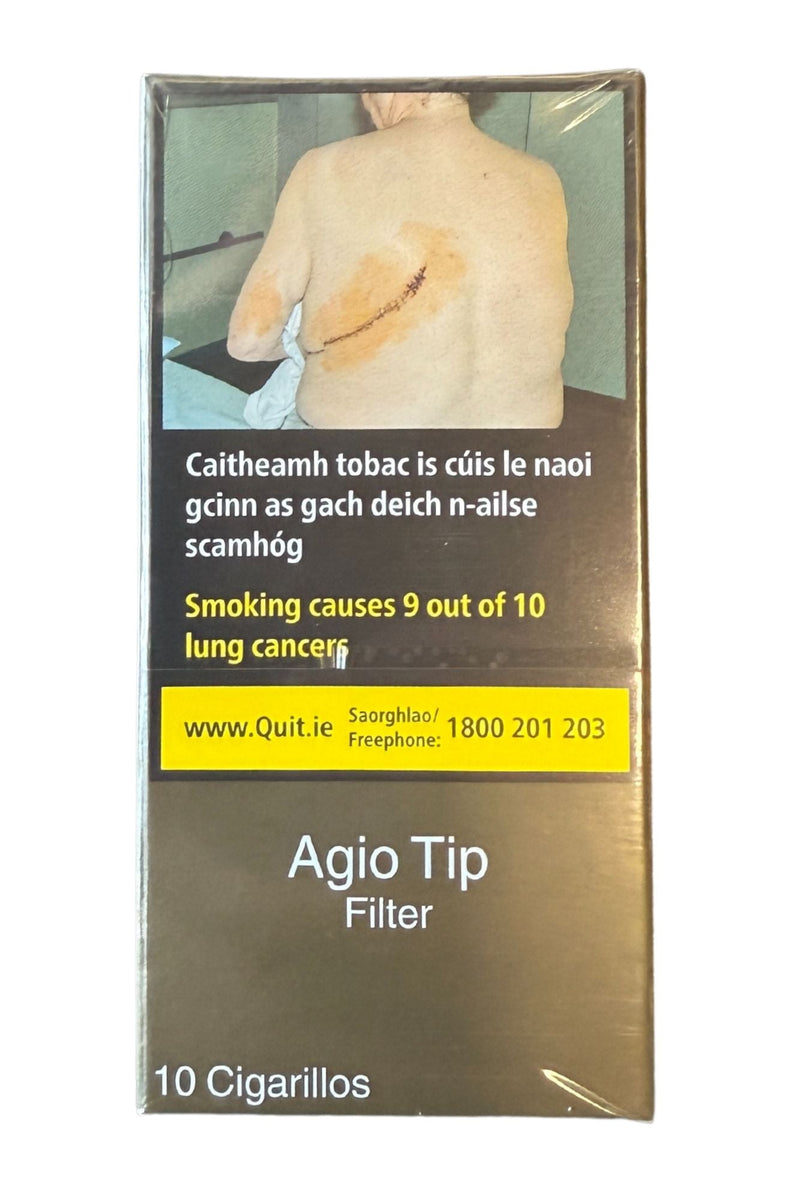 Agio Tip Filter Cigarillos: Smooth & Mild | Pack of 5 – James J. Fox ...