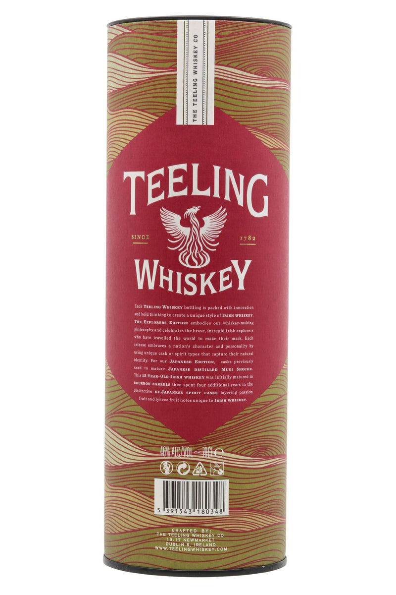 Teeling 15 Year Old Explorers Series - Mugi Shochu – James J. Fox, Dublin