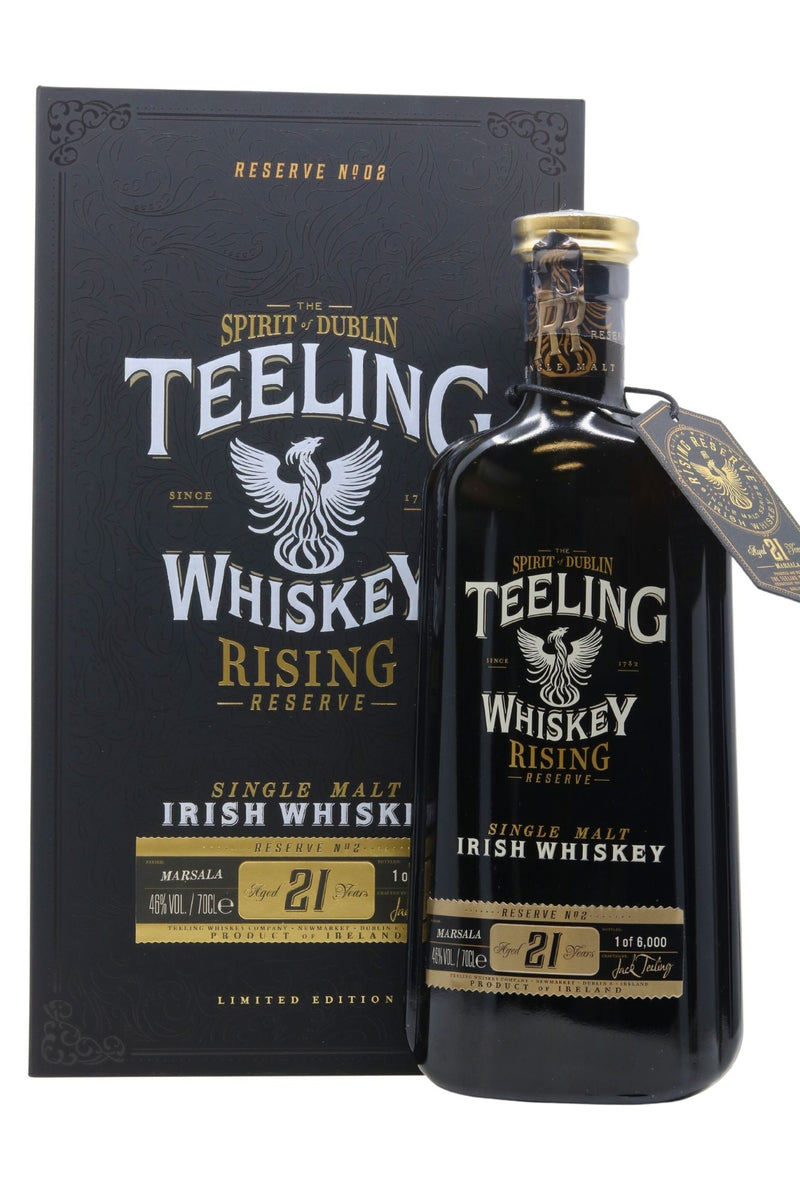 Teeling 21 Year Old Single Malt – Rising Reserve No. 2 – James J. Fox ...