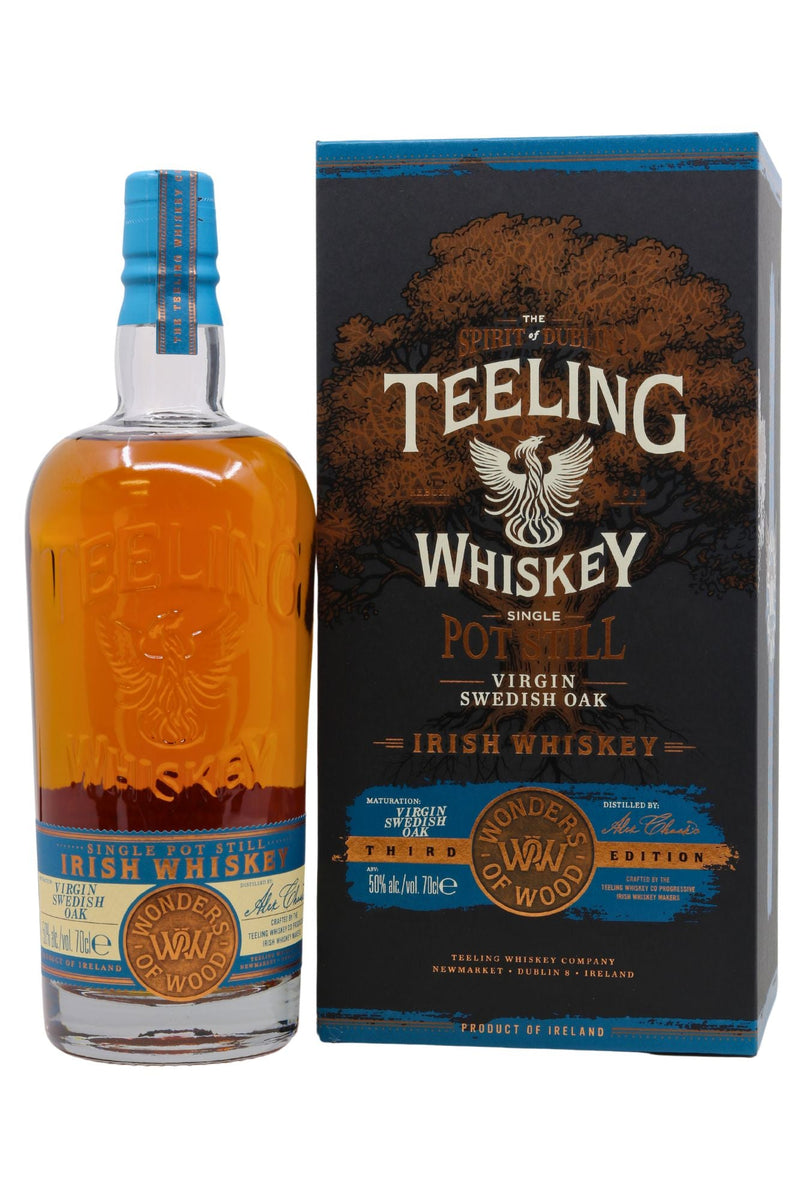 Teeling Wonders Of Wood Single Pot Still Swedish Virgin Oak – James J ...