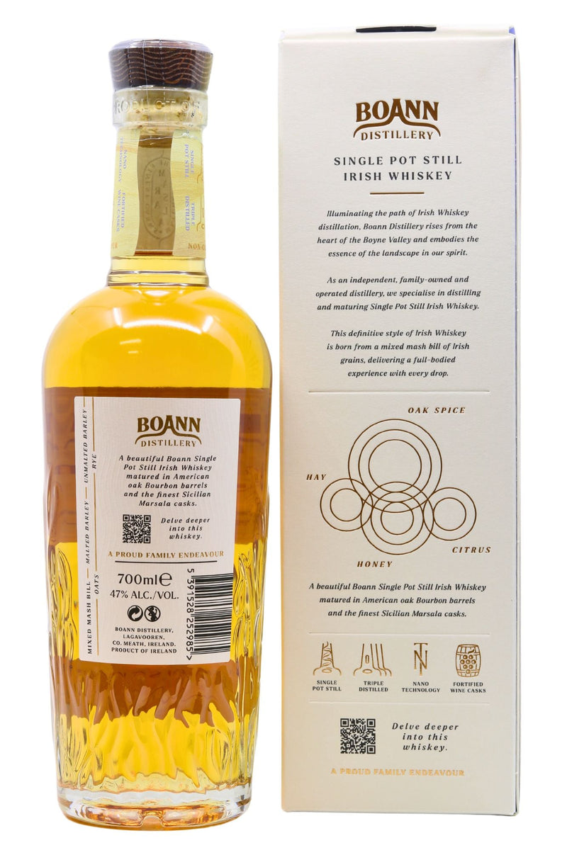 Boann Single Pot Still Marsala Cask – James J. Fox, Dublin