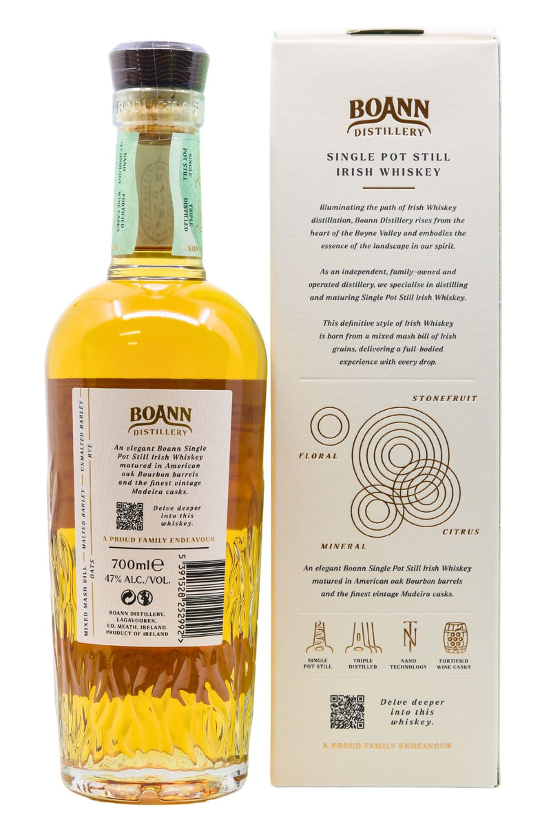 Boann Single Pot Still Madeira Cask – James J. Fox, Dublin