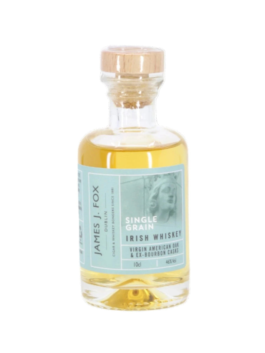 James J. Fox Single Grain Irish Whiskey (Miniature 100ml) – James J ...