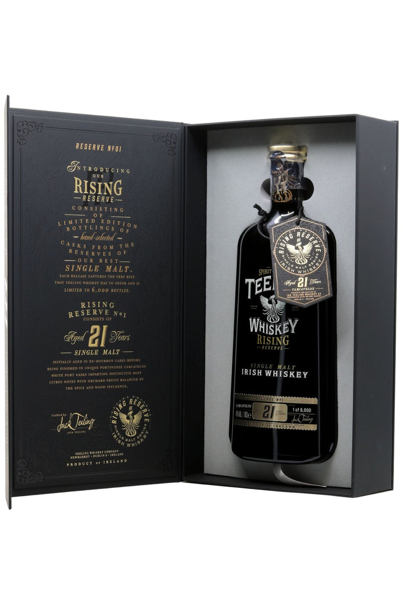 Teeling 21 Year Old Single Malt – Rising Reserve No. 1 – James J. Fox ...