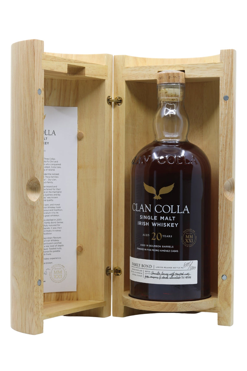 Clan Colla 20 Year Old PX – James J. Fox, Dublin