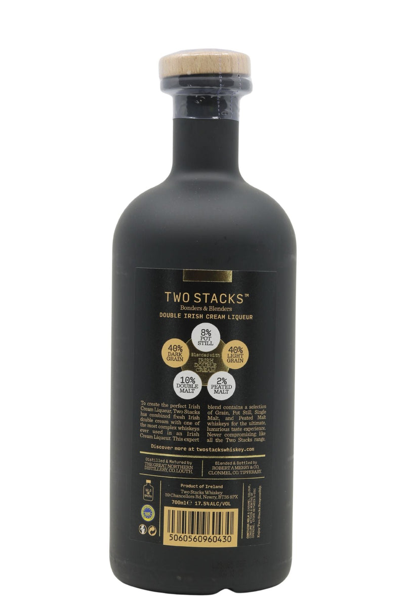 Two Stacks Double Irish Cream Liqueur – James J. Fox, Dublin