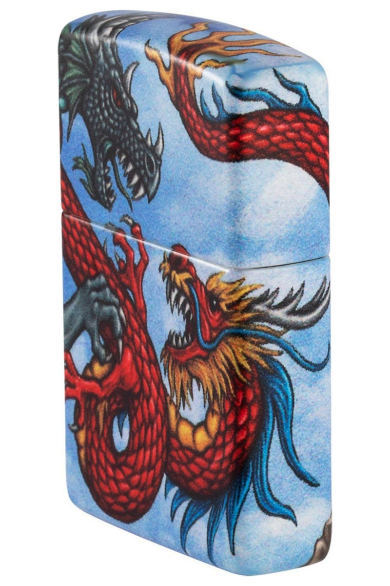 Zippo Fighting Dragon 540° Colour – James J. Fox, Dublin