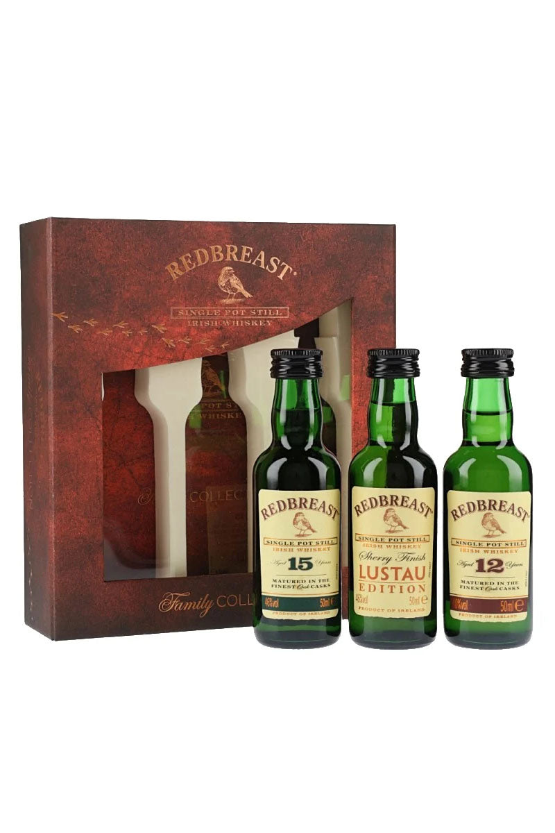 Redbreast Family Collection Miniature Irish Whiskey Set – James J. Fox ...