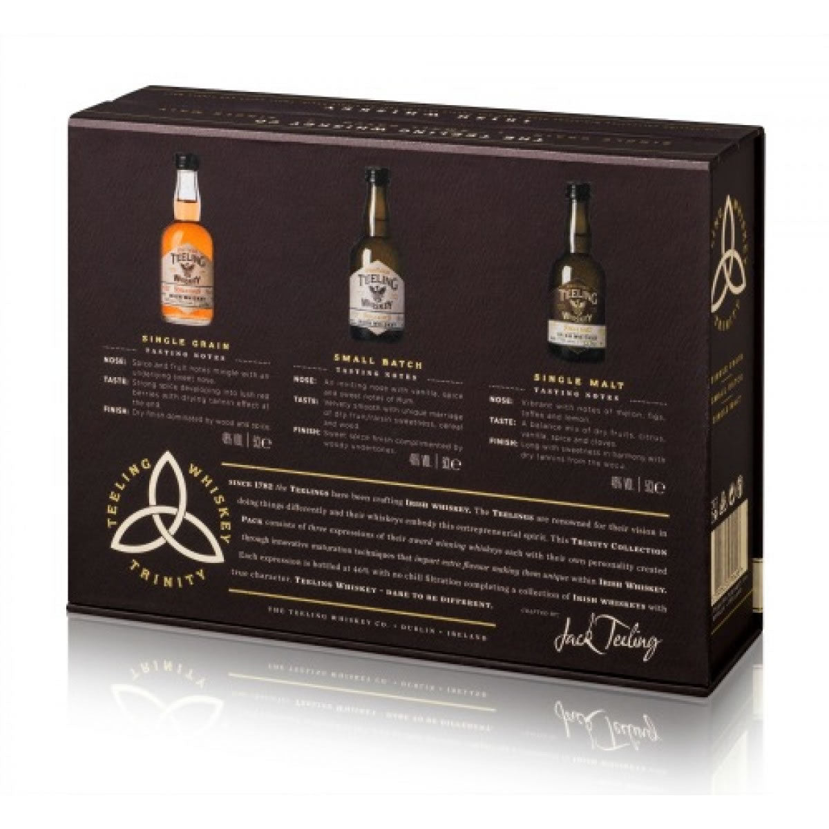 Teeling Miniature Trinity Collection – James J. Fox, Dublin