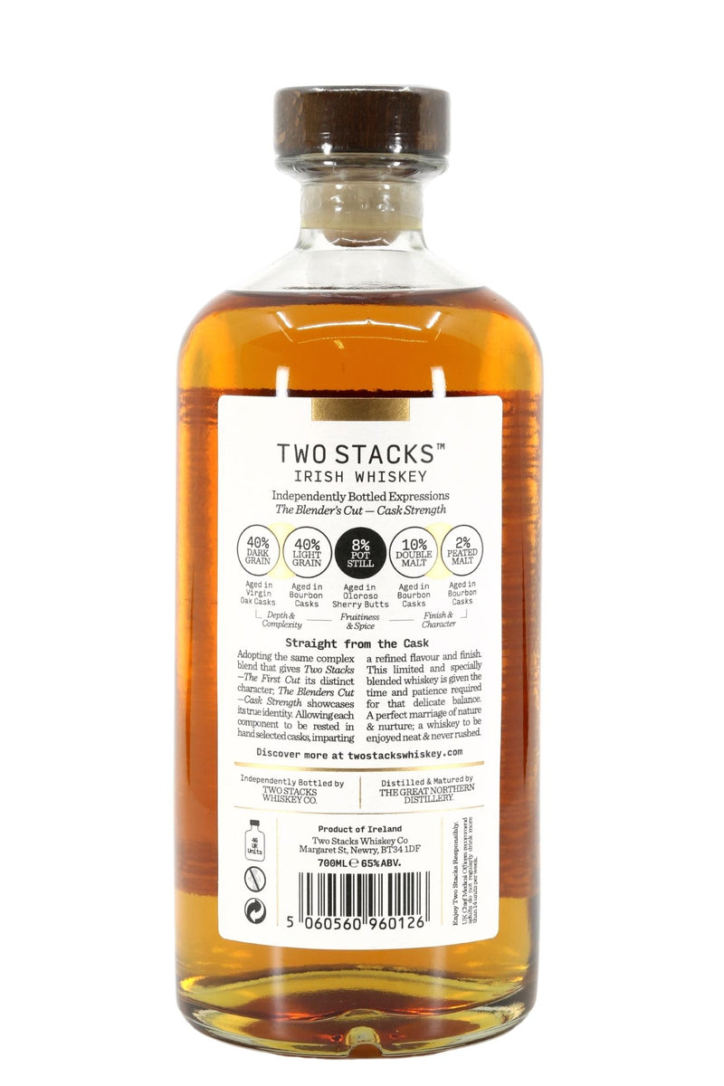 Two Stacks – Blender's Cut Cask Strength – James J. Fox, Dublin